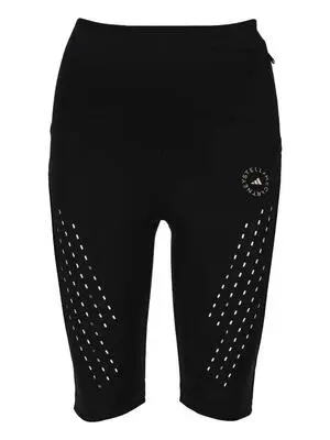 Adidas By Stella Mccartney Truepurpose High-waist Bike Shorts - Black