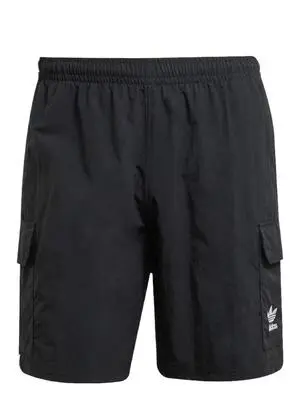 Adidas Trefoil Essentials Woven Cargo Shorts - Black