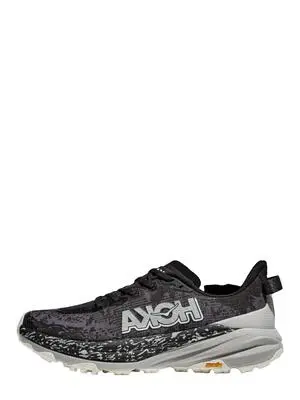 Hoka One One Speedgoat 6 Athletic Sneakers - Black/stardust