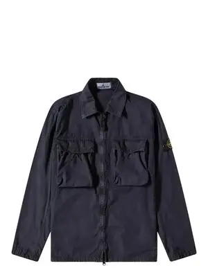 STONE ISLAND Stone Island Brushed Cotton Shirt Jacket