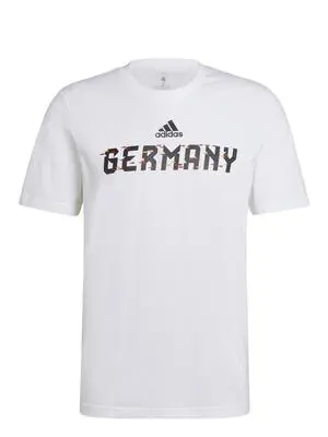 Adidas Fifa World Cup 2022 Germany T-shirt 'white - White/black