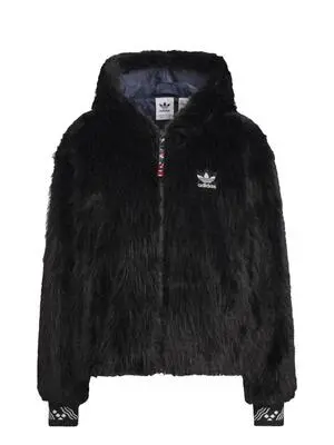 Adidas Originals X Feifei Ruan Fur Jacket - Black