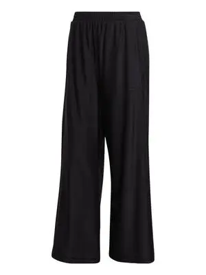 Adidas Aeroready Studio Wide Leg 7/8 Joggers - Black