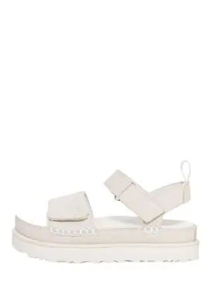UGG Goldenstar Flatform Sandal - White