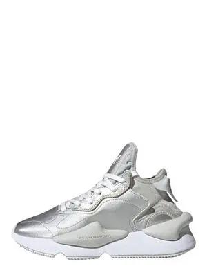 Adidas Y-3 Kaiwa High Top Sneakers - Silver/gray
