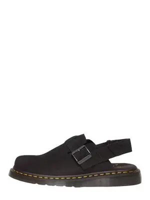 Dr. Martens Jorge Ii Suede Mules - Black
