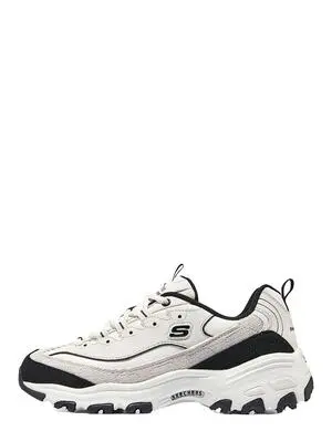 Sketchers Arch Fit D'lites Sneakers - White/black
