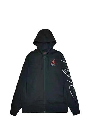 JORDAN Air Zipper Hoodie - Black