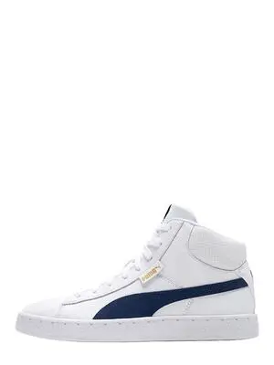 PUMA 1948 Mid Cozy Breathable Mid Tops Casual Skateboarding Shoes - White