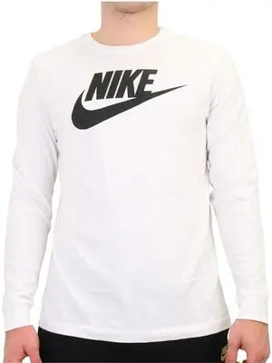Nike Nike Sportswear Long-Sleeve T-Shirt White/black