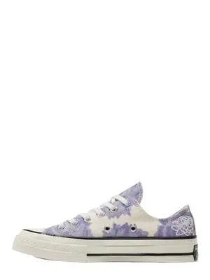 CONVERSE Chuck 70 Low Floral Print Sneakers - Cream
