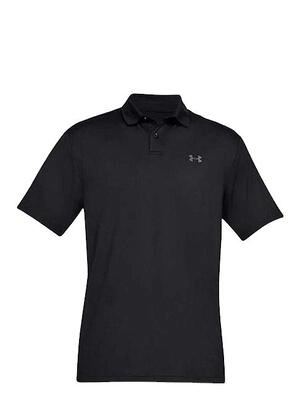 Under Armour Performance Polo 2.0 Golf Sports Breathable Short Sleeve Polo Shirt - Black
