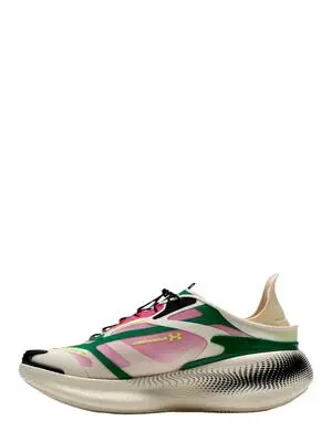 Under Armour Echo Sneakers - Ivory Dune/virtual Pink/high Vis Yellow