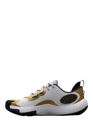 Under Armour Spawn 5 Sneakers - White/black/gold