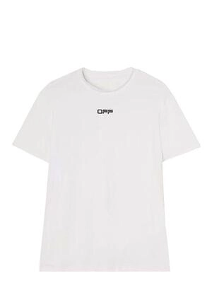 Off-White Arrow Outline S/s Sport T-shirt 'white Black - White/black