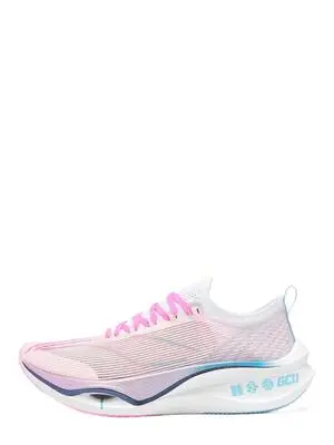 LI-NING Feidian Ultra 3.0 Athletic Sneakers - Pink/blue/white