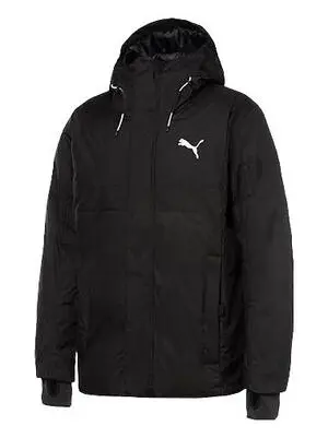 PUMA Down Jacket - Black/white