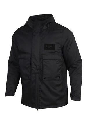 Nike Lebron Big Pocket Hooded Jacket - Black
