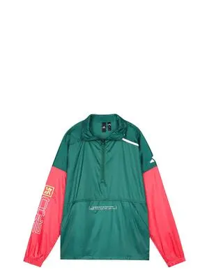 Adidas Jacket With Colorblock And Graphic Details - Green
