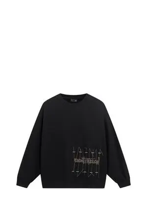 LI-NING Counterflow Graphic Sweatshirt - Black