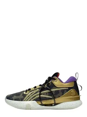 LI-NING Speed Premium Sneakers - Black/gold/purple