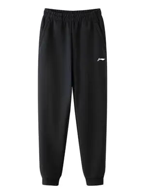LI-NING Logo Joggers Sweatpants - Black