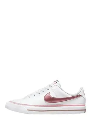 Nike Court Legacy Low Top Sneakers - White/pink