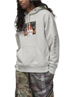 JORDAN X Undefeated Hoodie - Grey