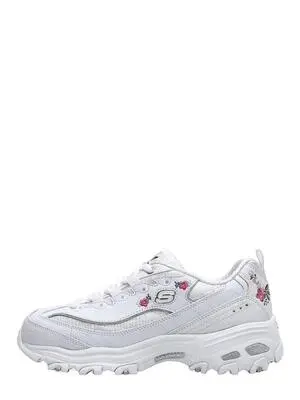 Sketchers D'lites 1.0 Gs Sneakers - White