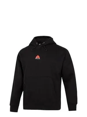 Nike Fleece Pullover Hoodie - Black