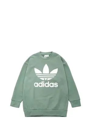 Adidas Originals Trefoil Crewneck Pullover - Green