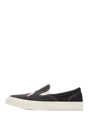 CONVERSE Chuck Taylor Deck Star 67 Flamingo Slip-on Sneakers - Black