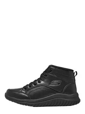 Sketchers High-top Lace-up Sneakers - Black