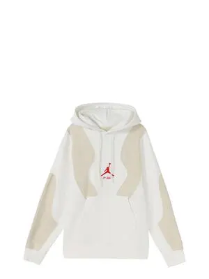 JORDAN X Off- Crossover Embroidered Logo Hoodie - White
