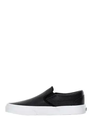 VANS Perforated Leather Slip-On Sneakers