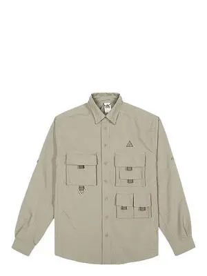Nike Dri-fit Adv Uv Devastation Trail Jacket - Khaki