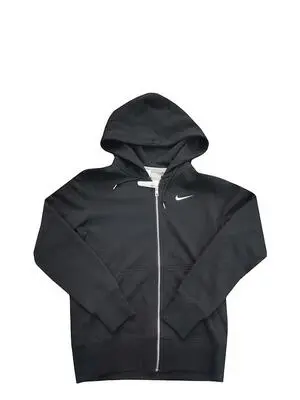 Nike Classic Small Logo Full Zip Hoodie - Black