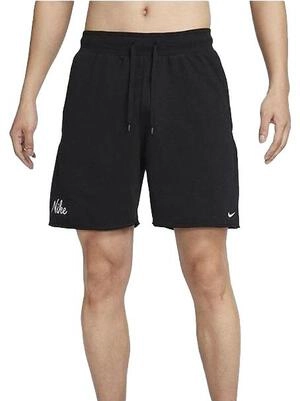 Nike Dri-fit Fleece Gym Shorts - Black