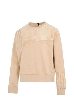 Adidas Neo Vbe Sweat1 Knitted Crew Neck Pullover - Tan