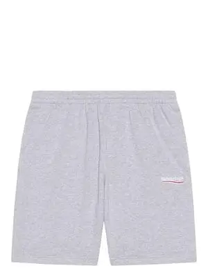 Balenciaga Political Campaign Sweat Shorts - Grey