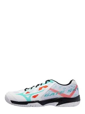 Mizuno Gate Sky Plus Athletic Sneakers - White/blue/red