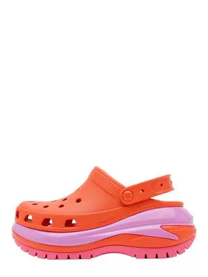 CROCS Mega Crush Clogs - Orange/pink