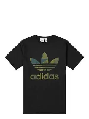 Adidas Adidas Originals Chest Logo Sports Short Sleeve Black Black