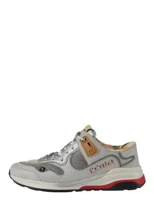 Gucci Ultrapace Low Top Sneakers - Silver