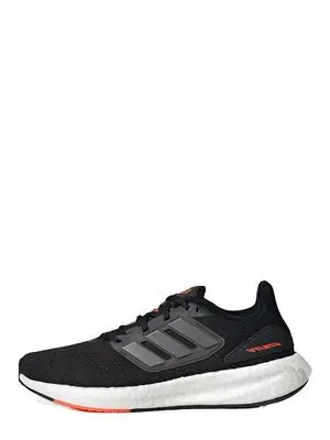 Adidas Pureboost 22 Athletic Sneakers - Black/grey/orangeo