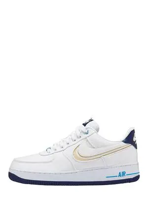 Nike Nike Air Force 1 Premium Low Top Sneakers White/blue