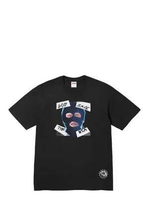 Supreme Ss26 God Save Us T-shirt - Black