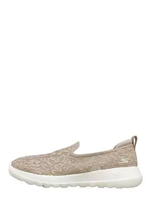 Sketchers Go Walk Joy Slip-on Lace Sneakers - Graybrown