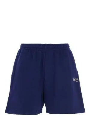 Balenciaga Balenciaga Political Campaign Short Blue