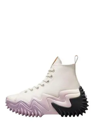 CONVERSE Run Star Motion Platform High Top Sneakers - White/purple